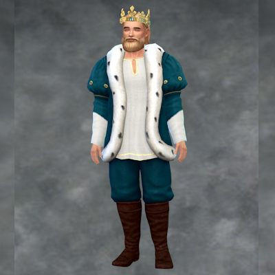 TSM King Fur Coat - The Sims 4 Create a Sim - CurseForge