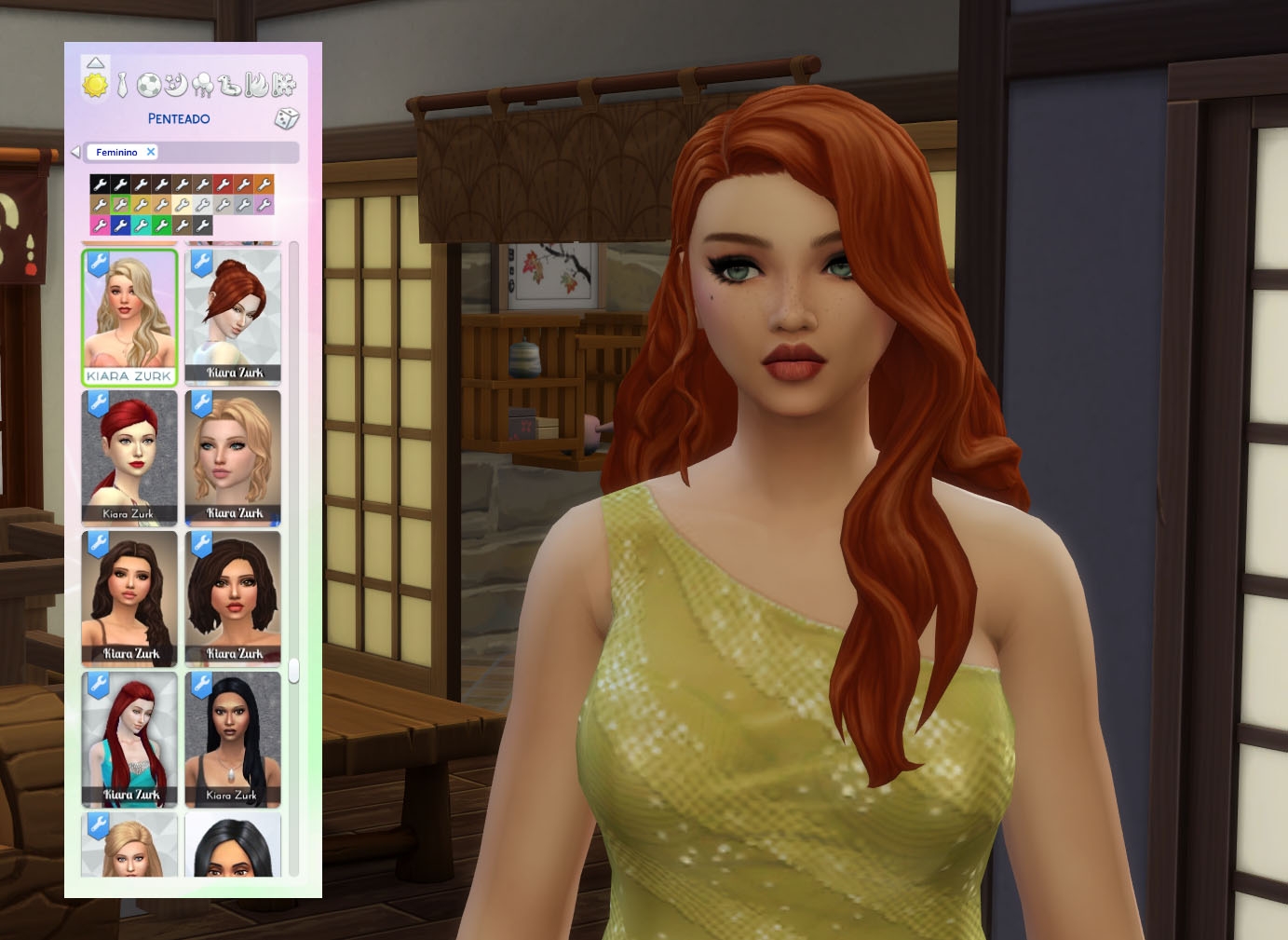 Chloe Hairstyle - Gallery - The Sims 4 Create a Sim - CurseForge