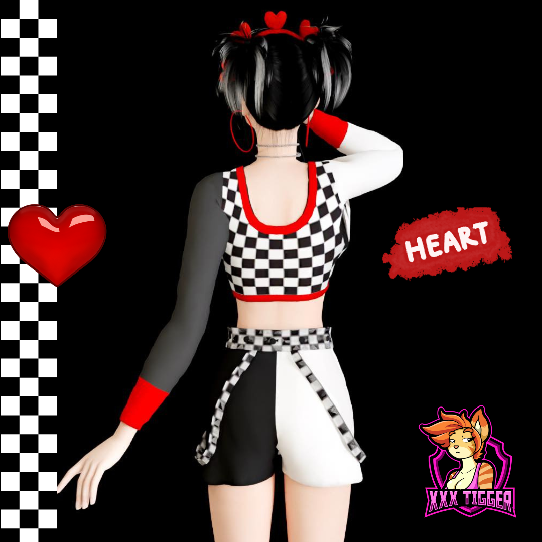CHECKERED HEART - The Sims 4 Create a Sim - CurseForge