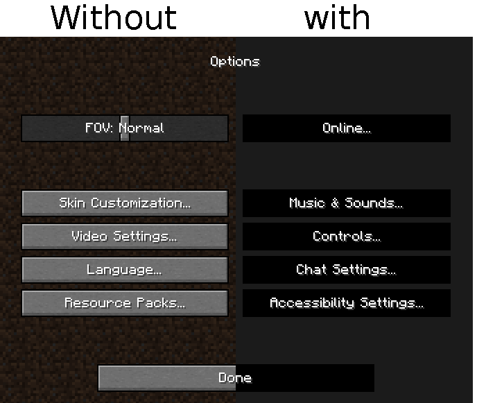 cleaner gui - Screenshots - Minecraft Resource Packs - CurseForge