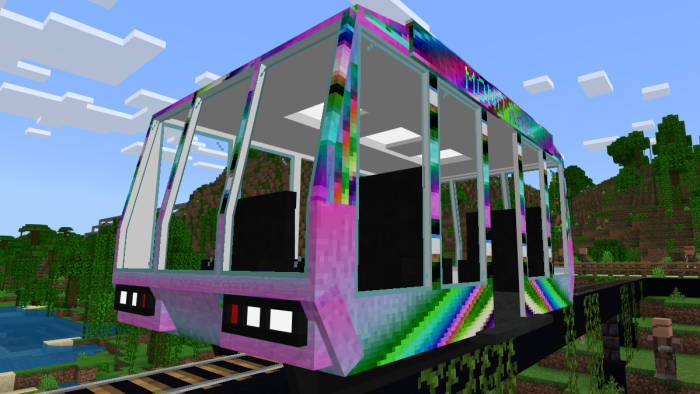 Snowy's Monorails Version 2 - Gallery - Minecraft Bedrock Addons ...