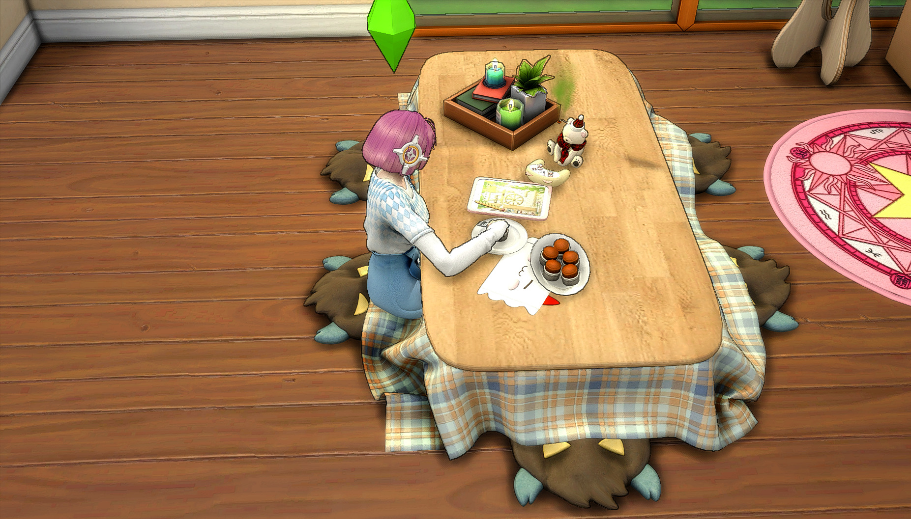 LIN-DIAN Kawaii Toasty Kotatsu Table - Gallery - The Sims 4 Build / Buy ...