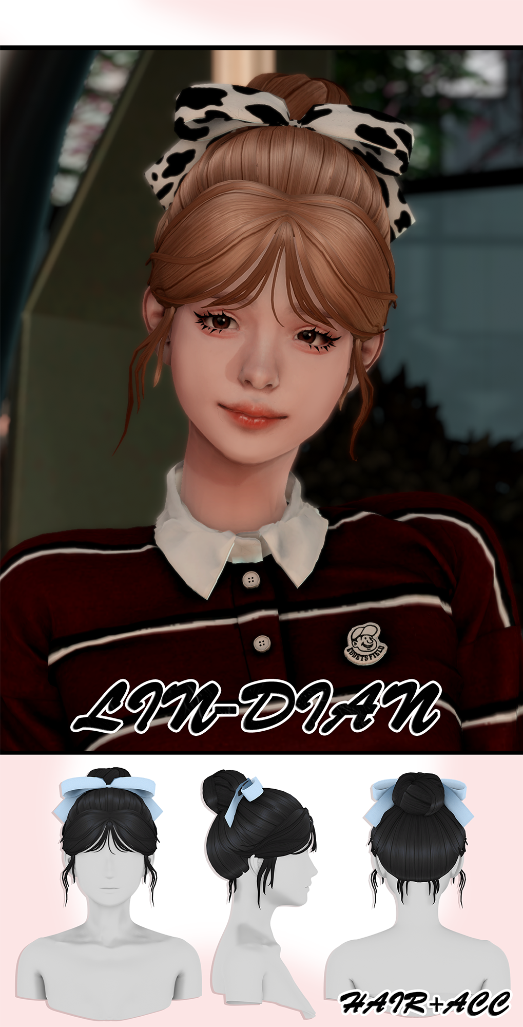 Bun Hair - Gallery - The Sims 4 Create a Sim - CurseForge