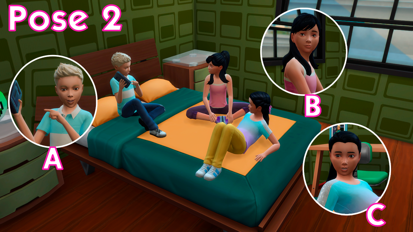 Whit friends - Pose Pack - Gallery - The Sims 4 Mods - CurseForge