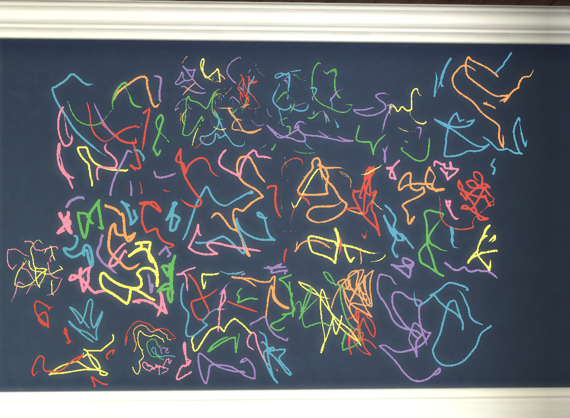 Donut Co. Messy Little Wall Scribbles - Gallery - The Sims 4 Build ...