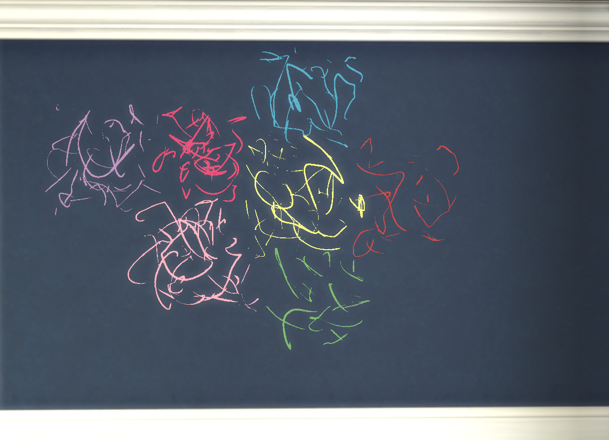 Donut Co. Messy Little Wall Scribbles - Gallery - The Sims 4 Build / Buy - CurseForge