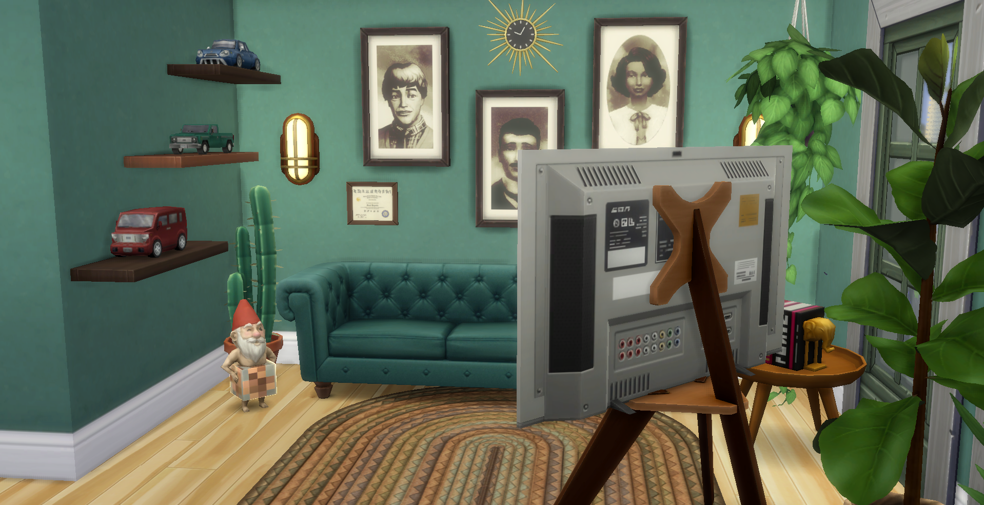 TV Masterpiece Display - Gallery - The Sims 4 Build / Buy - CurseForge