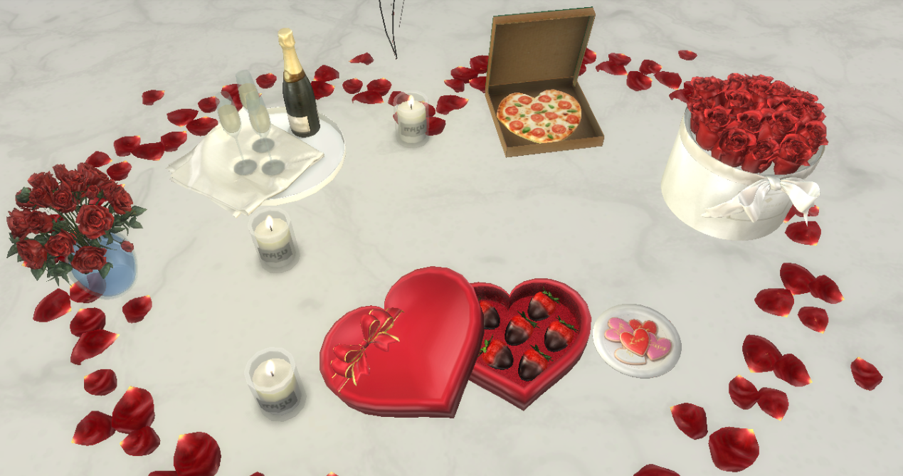 Romantic set - The Sims 4 Build / Buy - CurseForge