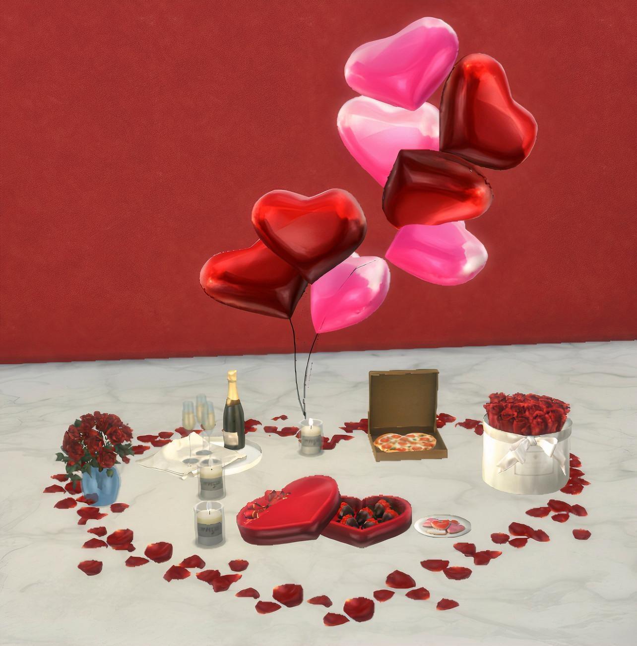 Romantic set - The Sims 4 Build / Buy - CurseForge