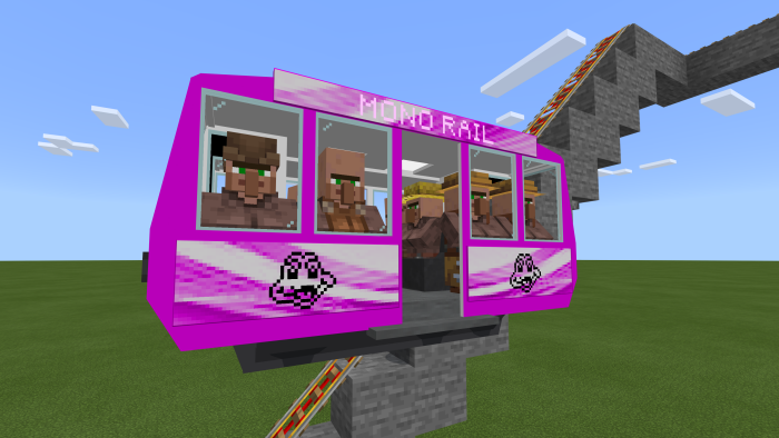 Snowy's Monorails - Gallery - Minecraft Bedrock Addons - CurseForge