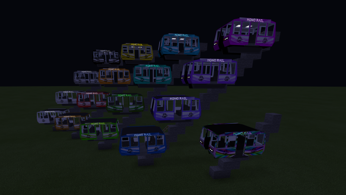 Snowy's Monorails - Gallery - Minecraft Bedrock Addons - CurseForge
