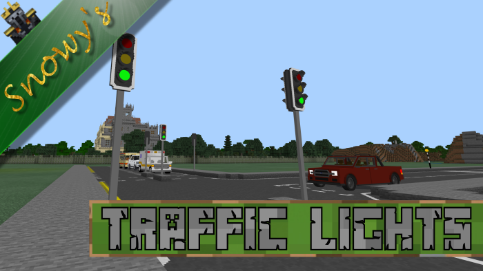 Snowy's Traffic Lights - Gallery - Minecraft Bedrock Addons - CurseForge