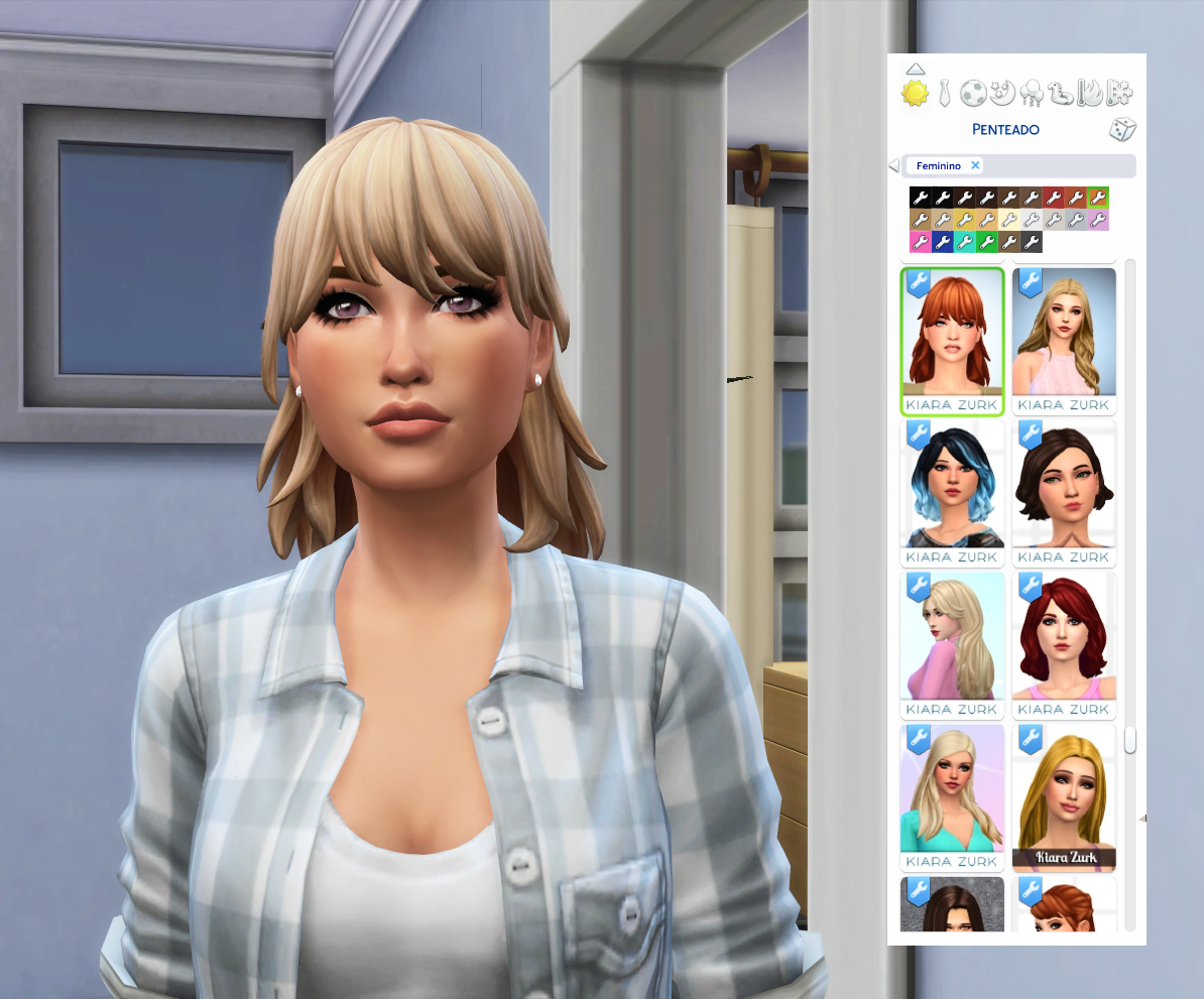 Bia Hairstyle - Gallery - The Sims 4 Create a Sim - CurseForge