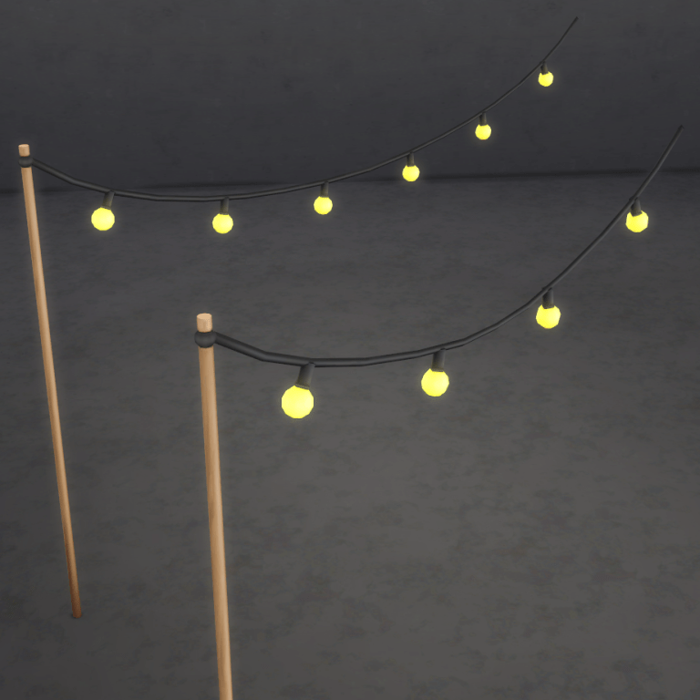 High Wire Light Edit & Addon - Gallery - The Sims 4 Build / Buy ...