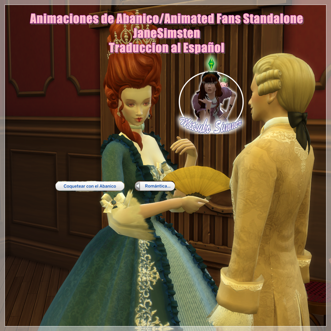 Animaciones de Abanico/Animated Fans Stanalone x JaneSimsten TRADUCCION ...