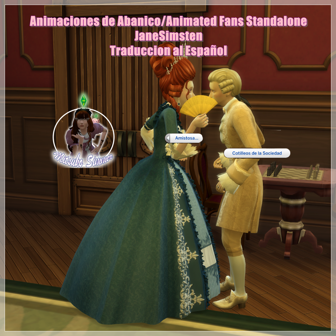 Animaciones de Abanico/Animated Fans Stanalone x JaneSimsten TRADUCCION ...
