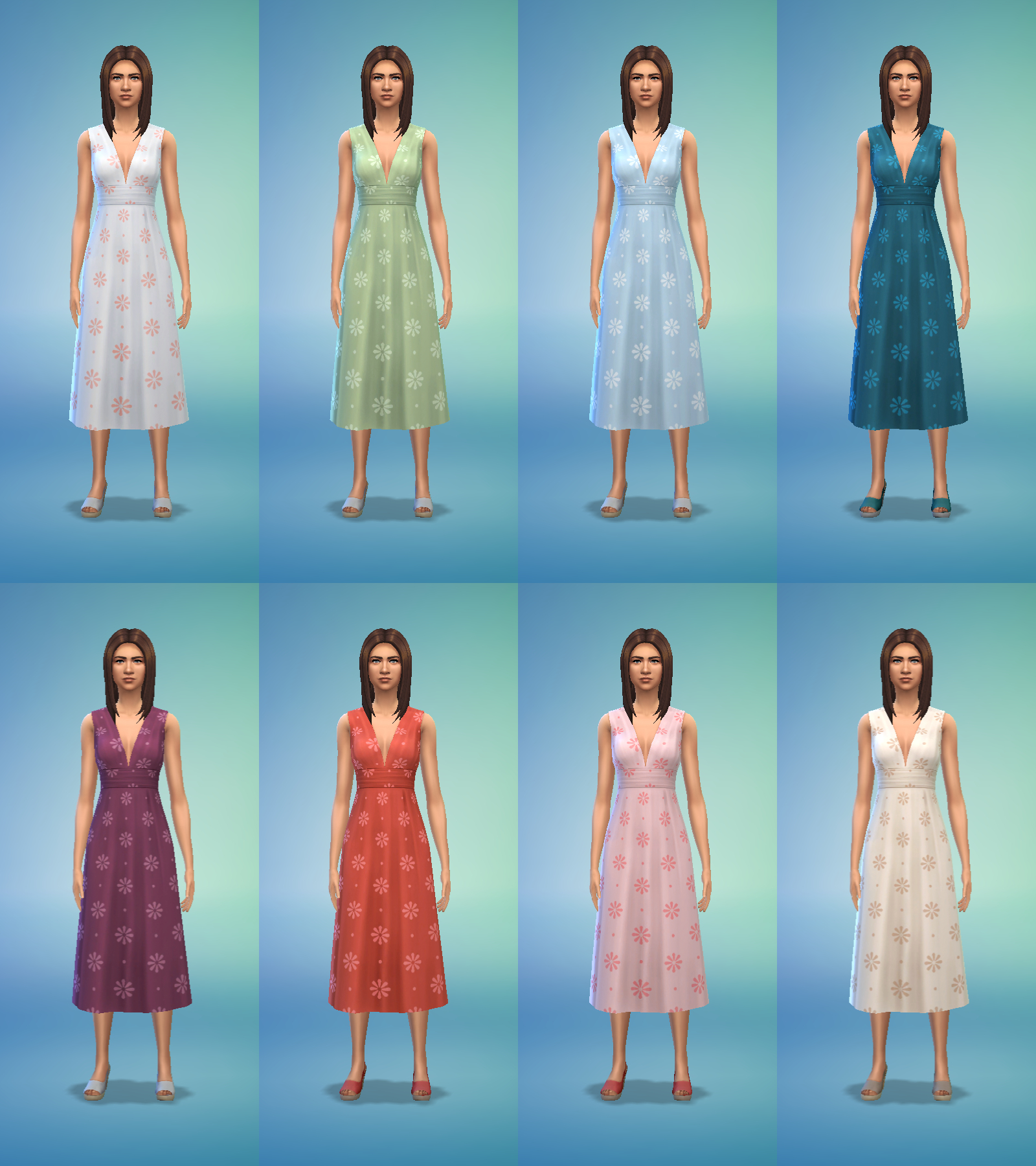 Custom Styled Look: Prairie Queen - Gallery - The Sims 4 Create a Sim ...