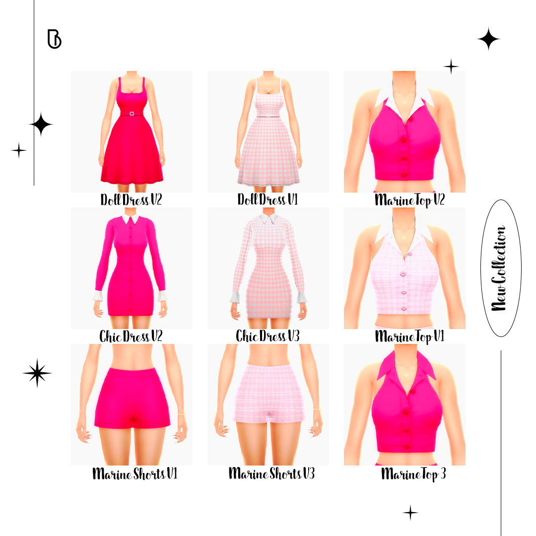 Woman Dress - Doll - Version 1 - Gallery - The Sims 4 Create a Sim ...