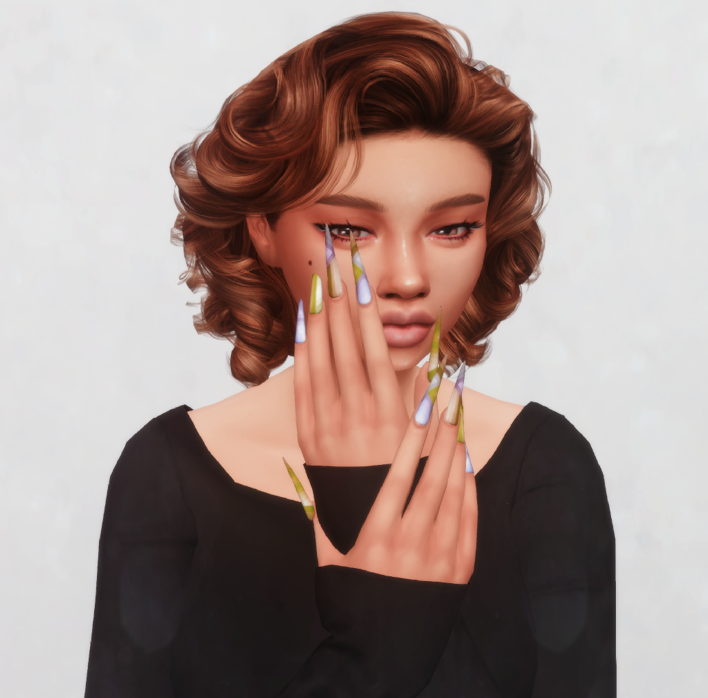 Nails Set N010 - Gallery - The Sims 4 Create a Sim - CurseForge