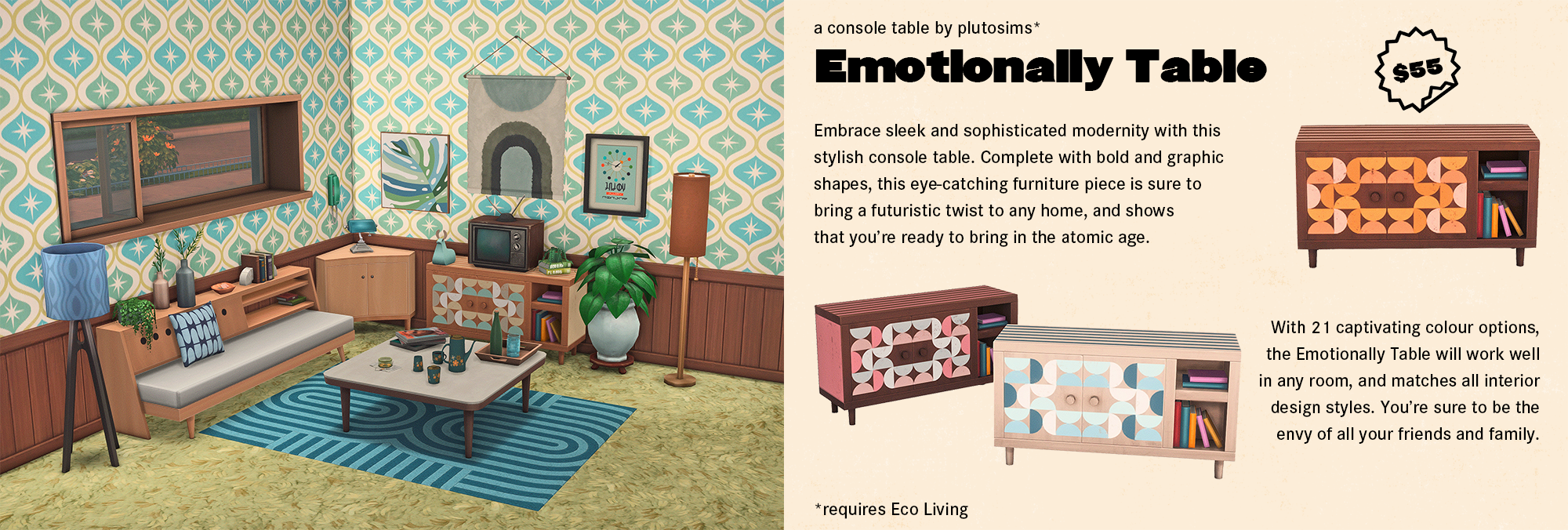 Emotionally Table - Gallery - The Sims 4 Build / Buy - CurseForge