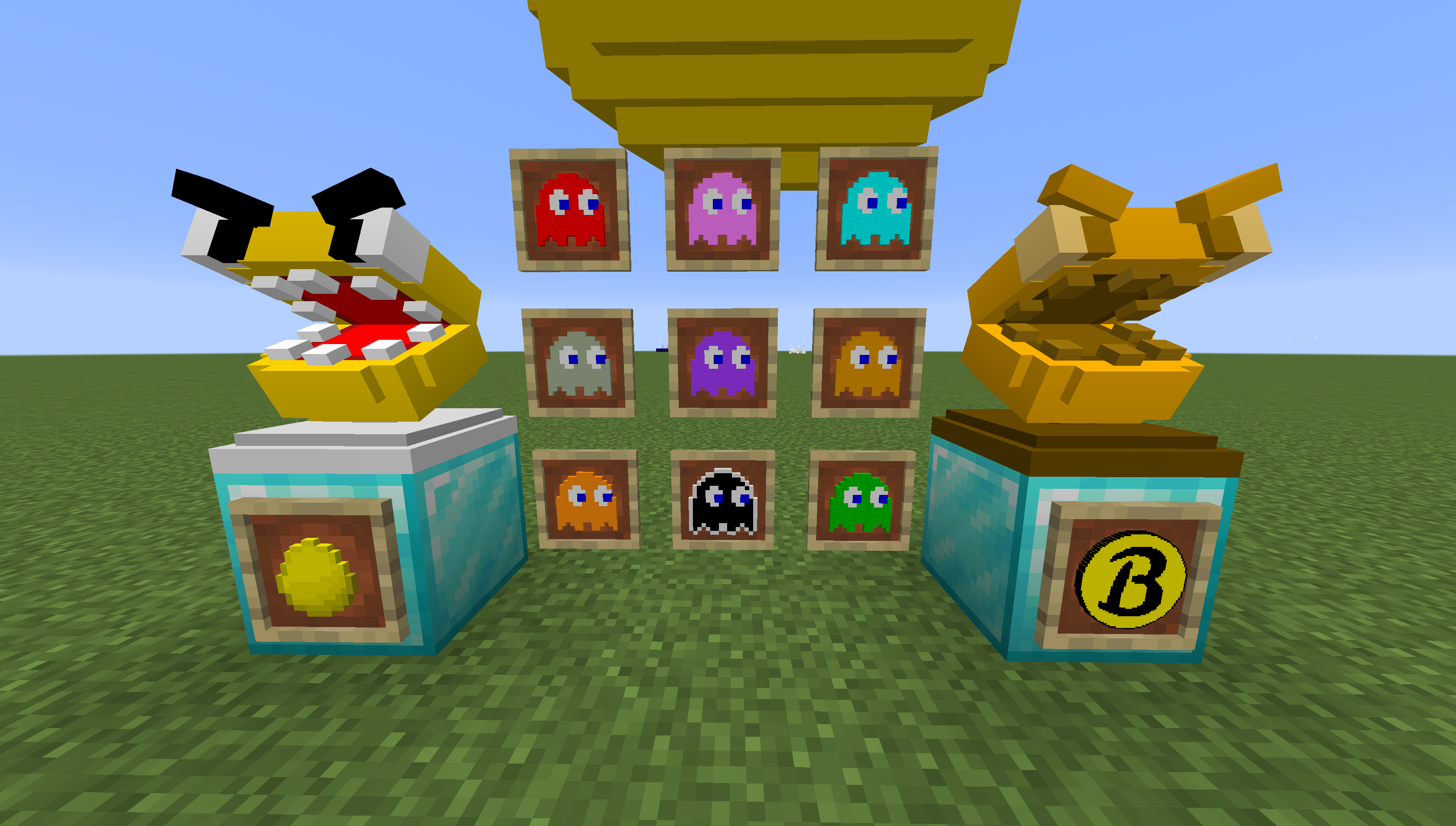 Giant Pacman - Gallery - Minecraft Mods - CurseForge