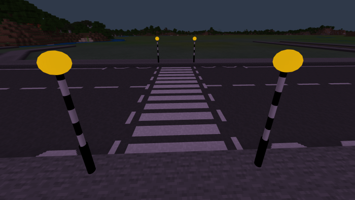 Snowy's Zebra Crossing - Gallery - Minecraft Bedrock Addons - CurseForge