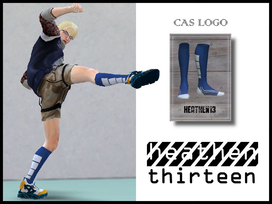 Elite Drift High Athletic Socks - The Sims 4 Create a Sim - CurseForge