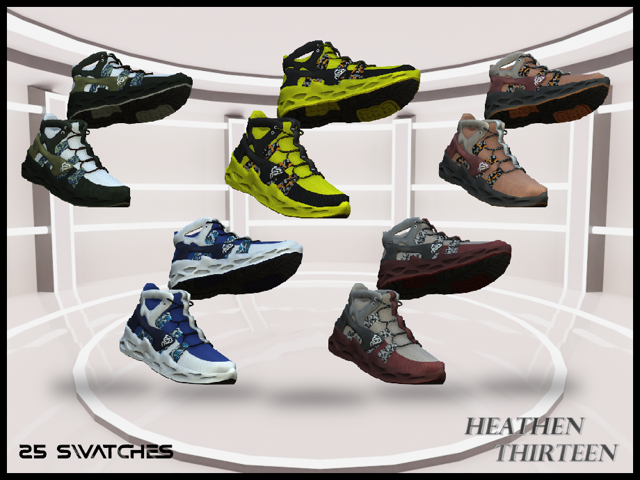 Women's High Top Ultra Tactical Sneakers - Gallery - The Sims 4 Create ...