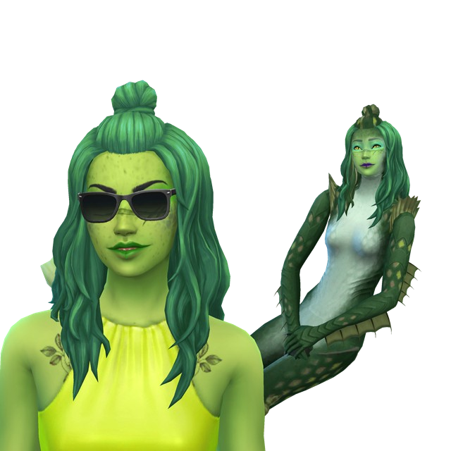 !Swamp Creature! - Gallery - The Sims 4 Sims / Households - CurseForge