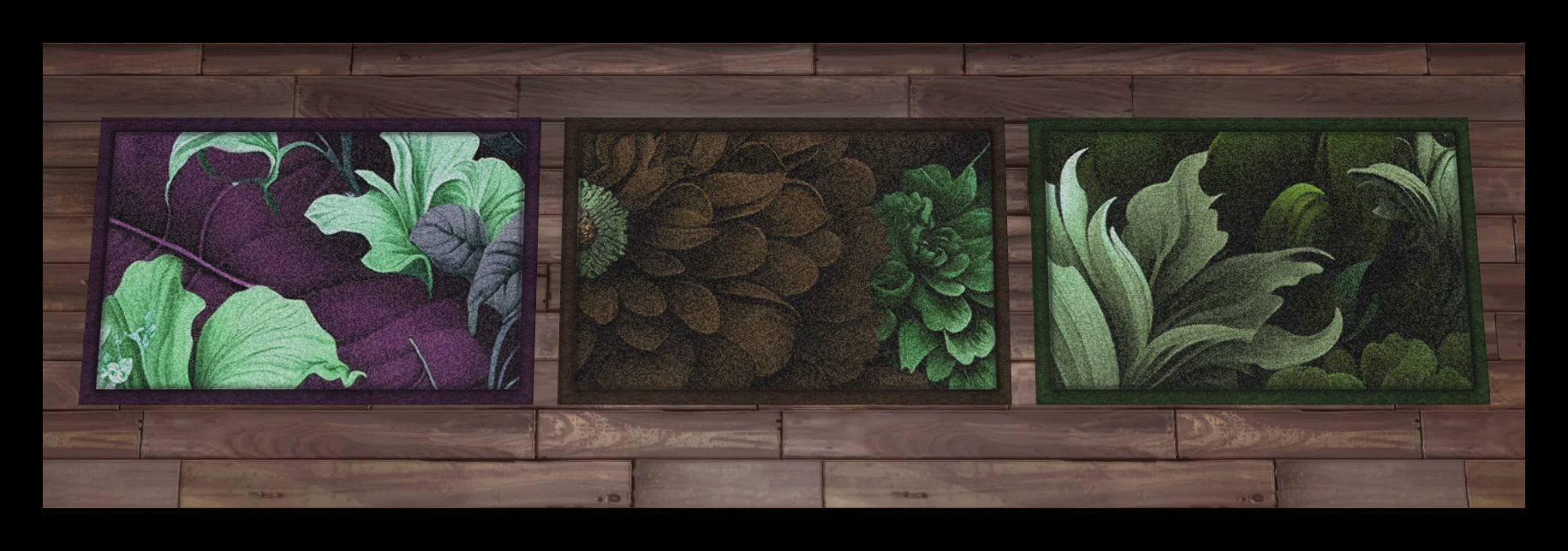 Floral Dreams Rugs - Set 3 - Gallery - The Sims 4 Build / Buy - CurseForge
