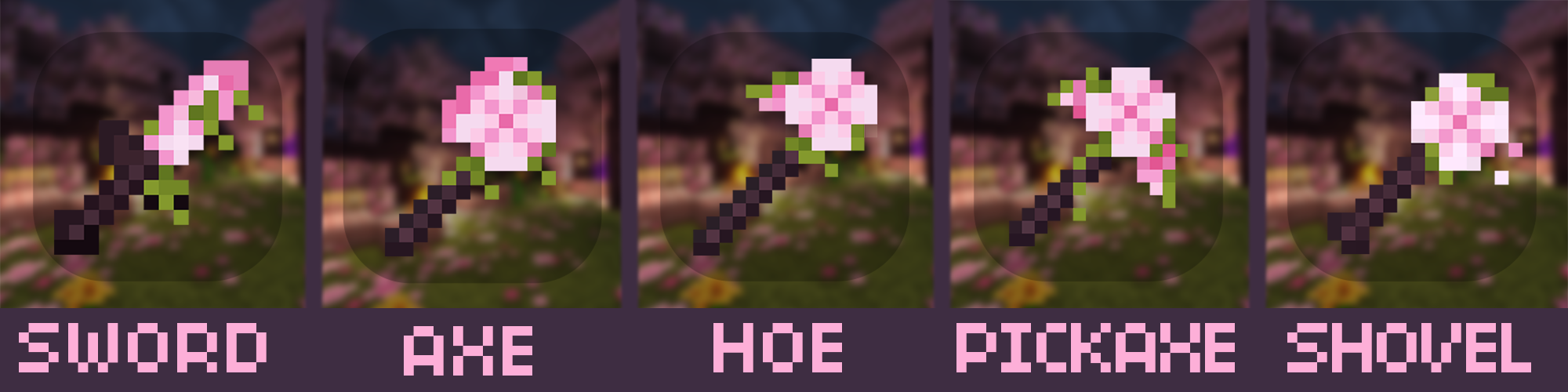 Cherry Blossom(Sakura) Tools - Minecraft Resource Packs - CurseForge
