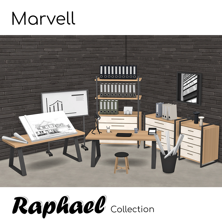 Raphael Collection by Marvell - Screenshots - The Sims 4 Build / Buy ...