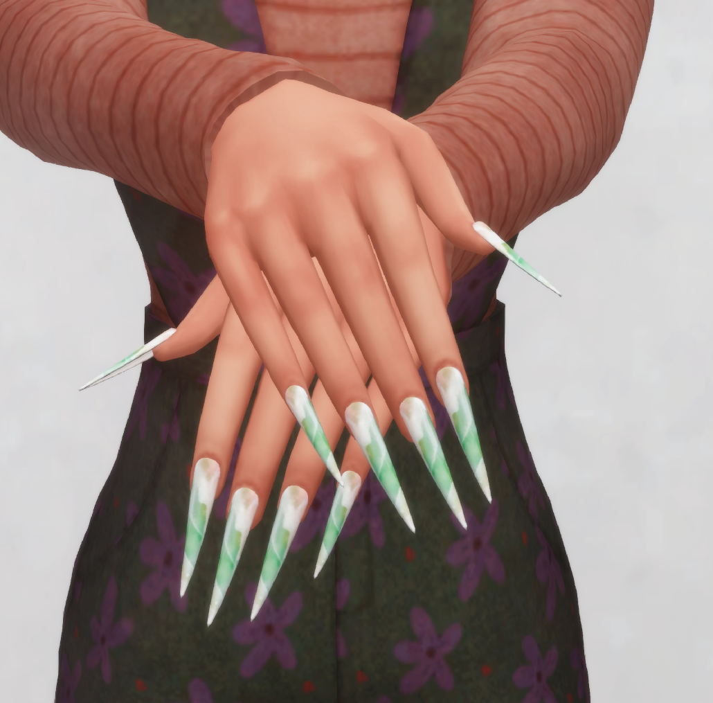 Nails Set N016 - Gallery - The Sims 4 Create a Sim - CurseForge
