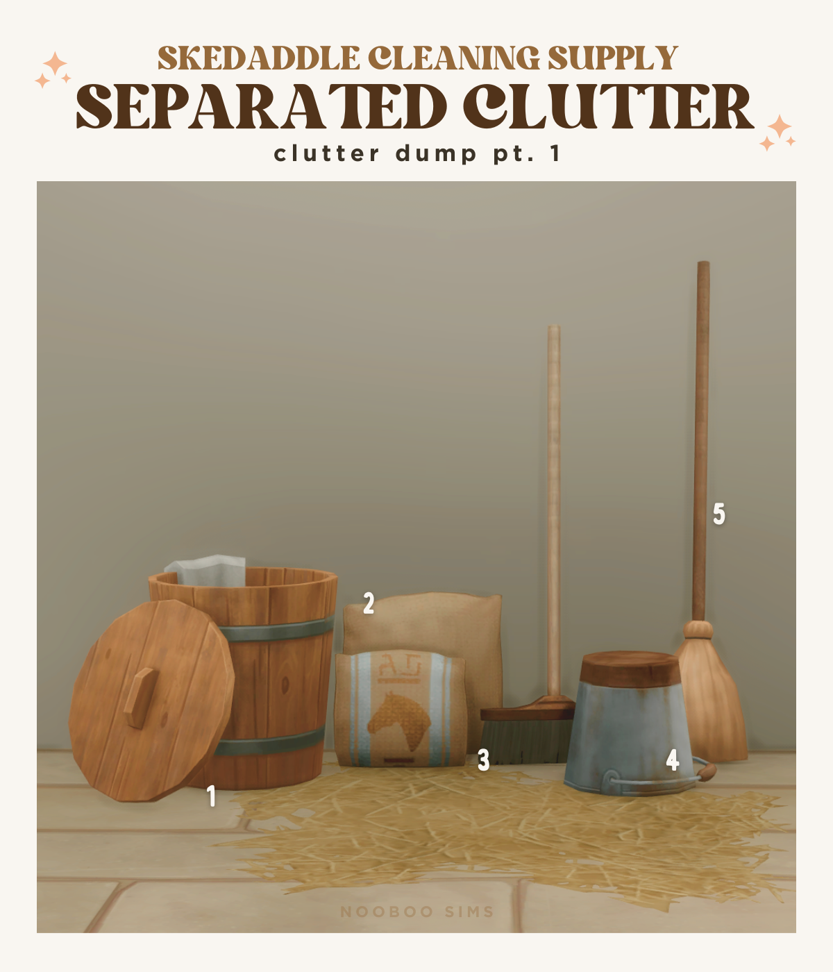 Skedaddle Cleaning Supply (Separated) - Gallery - The Sims 4 Build ...