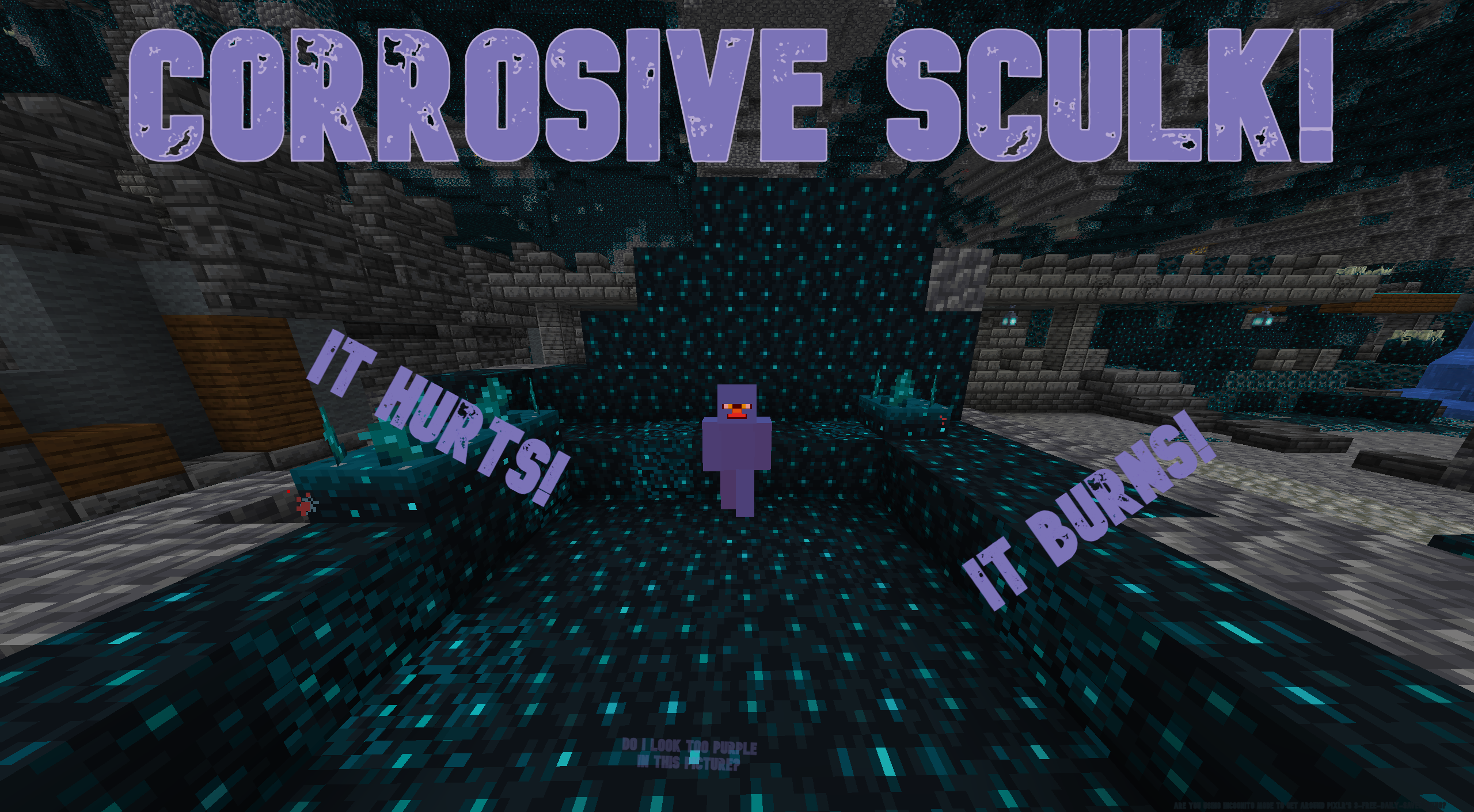 Corrosive Sculk - Gallery - Minecraft Mods - CurseForge