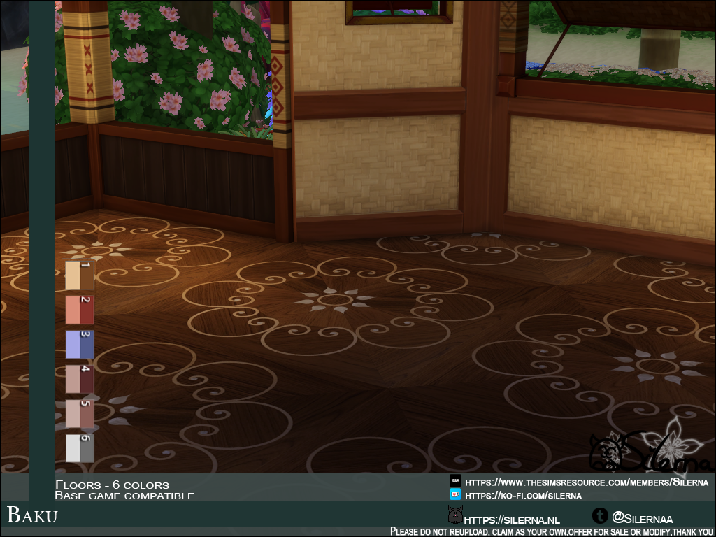 Baku Floor - The Sims 4 Build / Buy - CurseForge