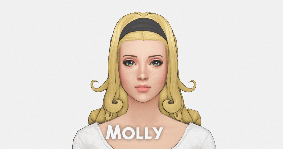 Molly Hair - Gallery - The Sims 4 Create a Sim - CurseForge