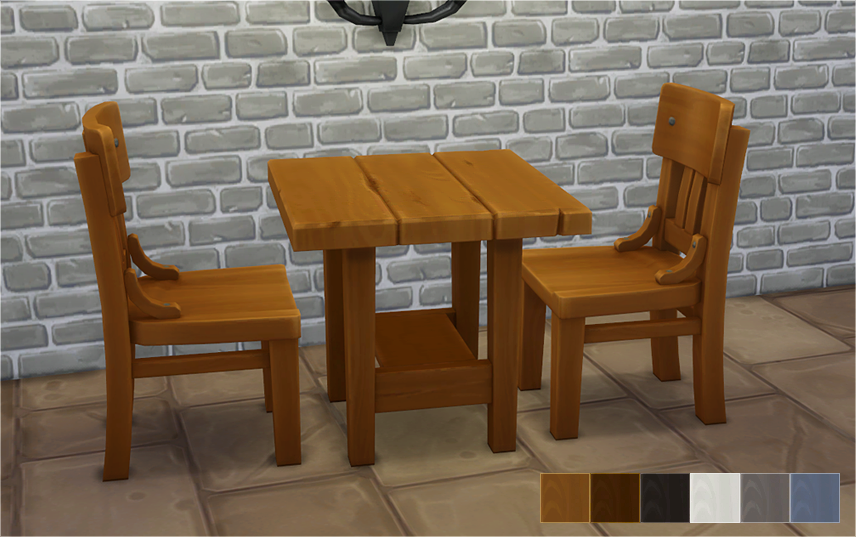 [Veranka] Pub Table 1x1 - Gallery - The Sims 4 Build / Buy - CurseForge