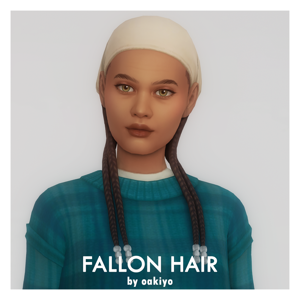 oakiyo - Fallon Hair - Gallery - The Sims 4 Create a Sim - CurseForge