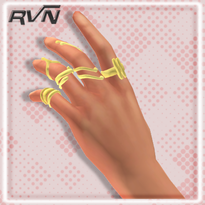 Right Sophistacated Full Finger Ring Set - Gallery - The Sims 4 Create ...