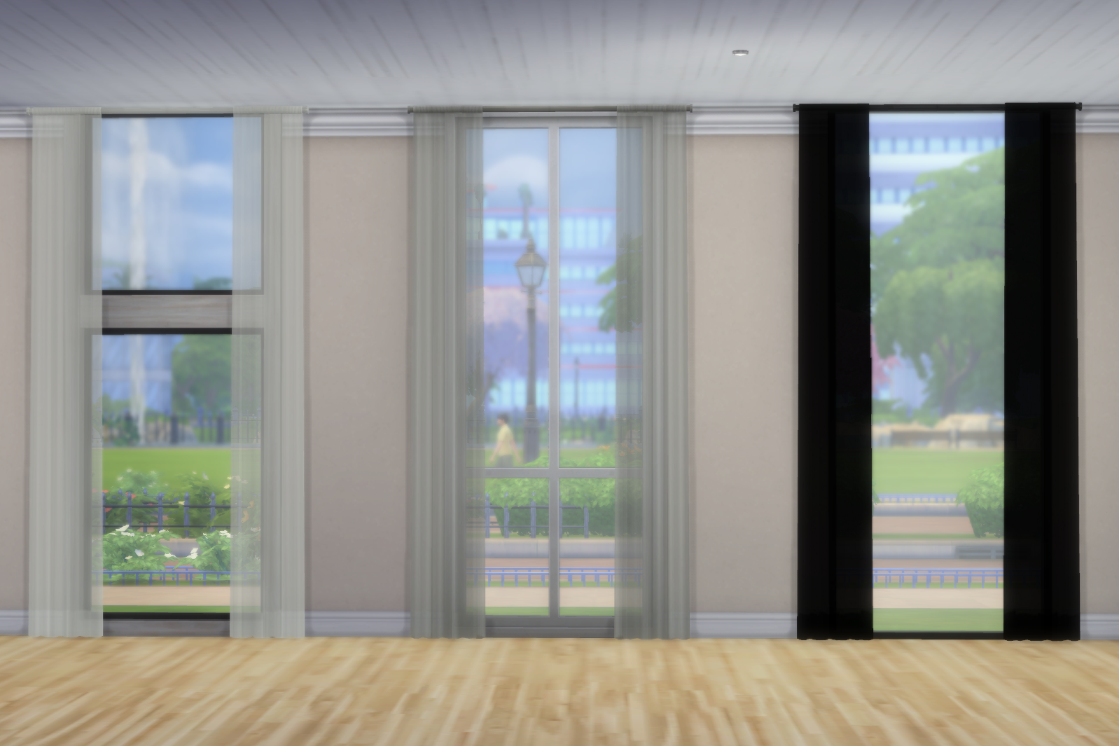 Sheer Curtains - double - Gallery - The Sims 4 Build / Buy - CurseForge