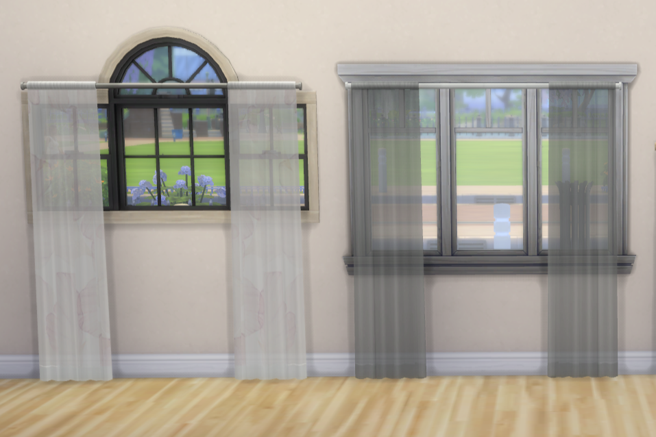 Sheer Curtains - double - Gallery - The Sims 4 Build / Buy - CurseForge
