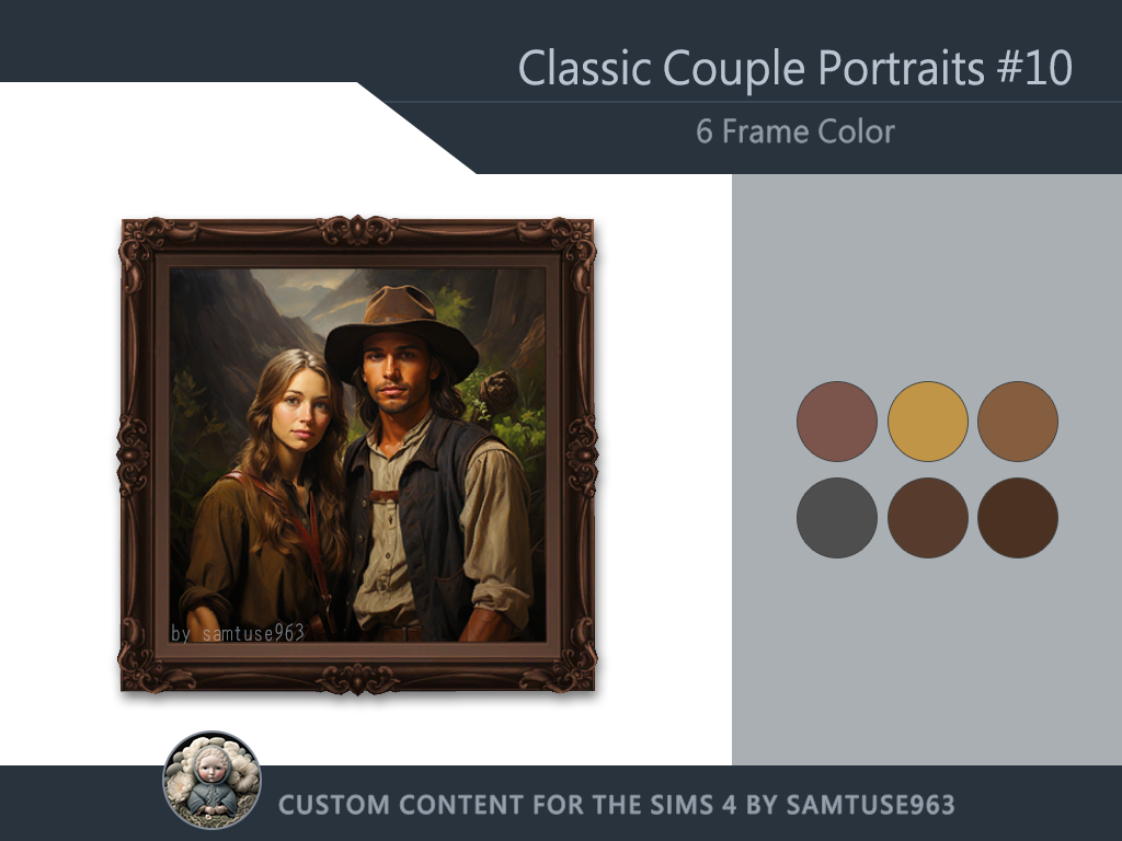 Classic Couple Portraits #10 Samtuse963 - The Sims 4 Build / Buy ...