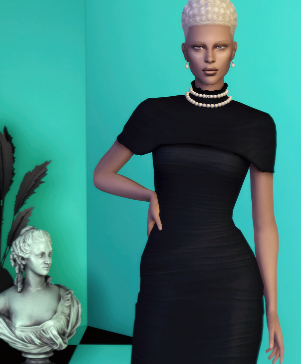 R 000 & 1837 Co. - Corbett Minimal Cape Dress SET - Gallery - The Sims ...