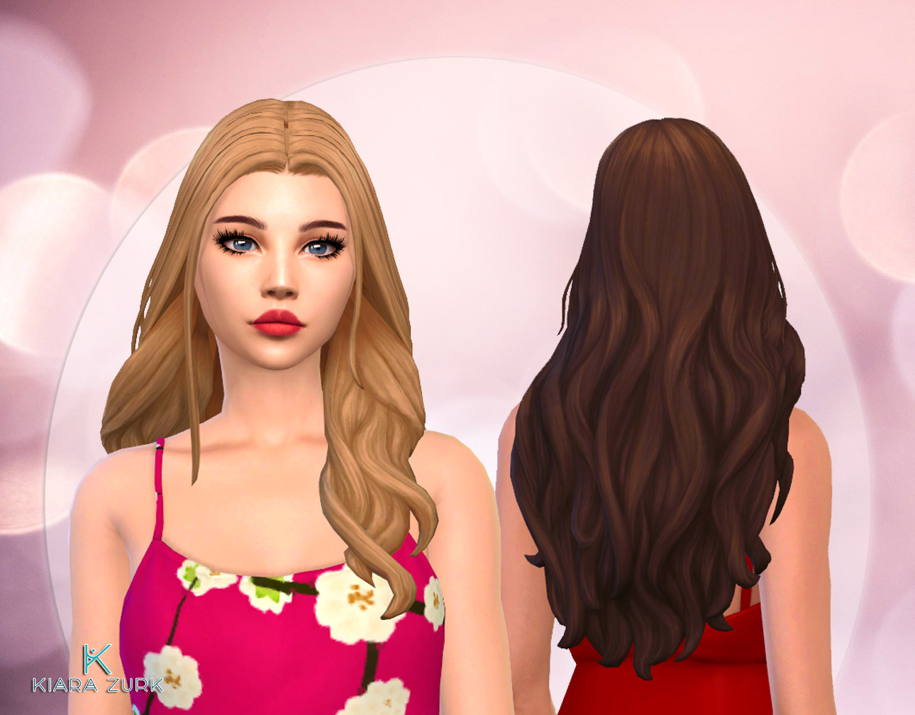 Amaya Hairstyle Version 2 - Gallery - The Sims 4 Create a Sim - CurseForge