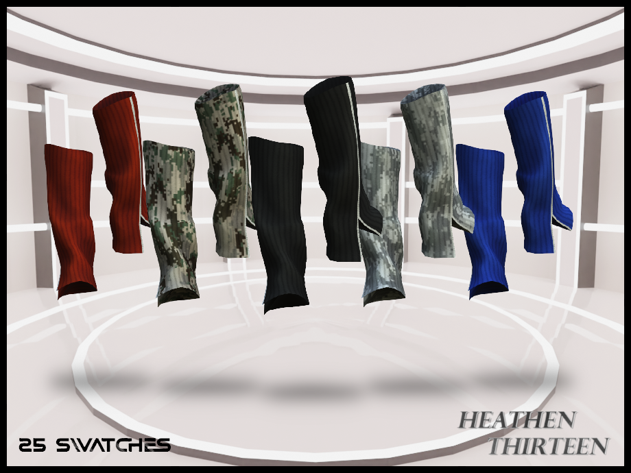 Long Loose Knitted Leg Warmers (Socks) - Gallery - The Sims 4 Create a ...