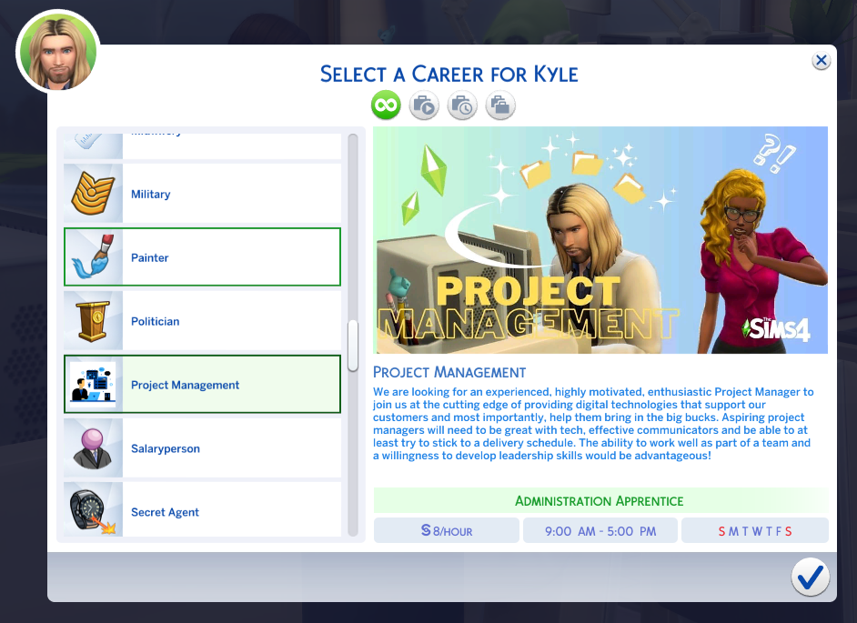 Project Management [Career] - Gallery - The Sims 4 Mods - CurseForge