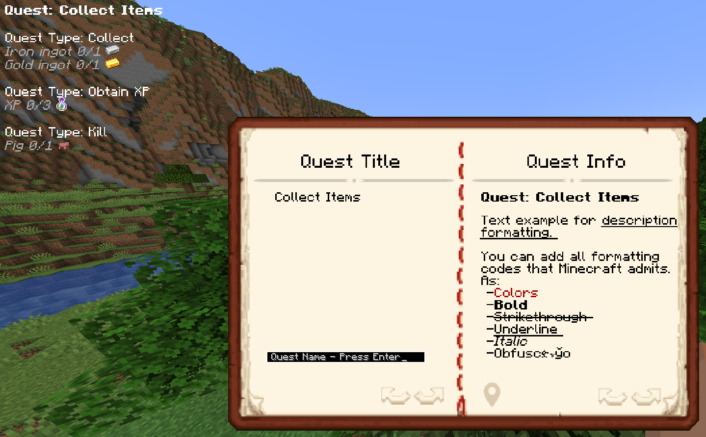 QuestAPI - Gallery - Minecraft Mods - CurseForge