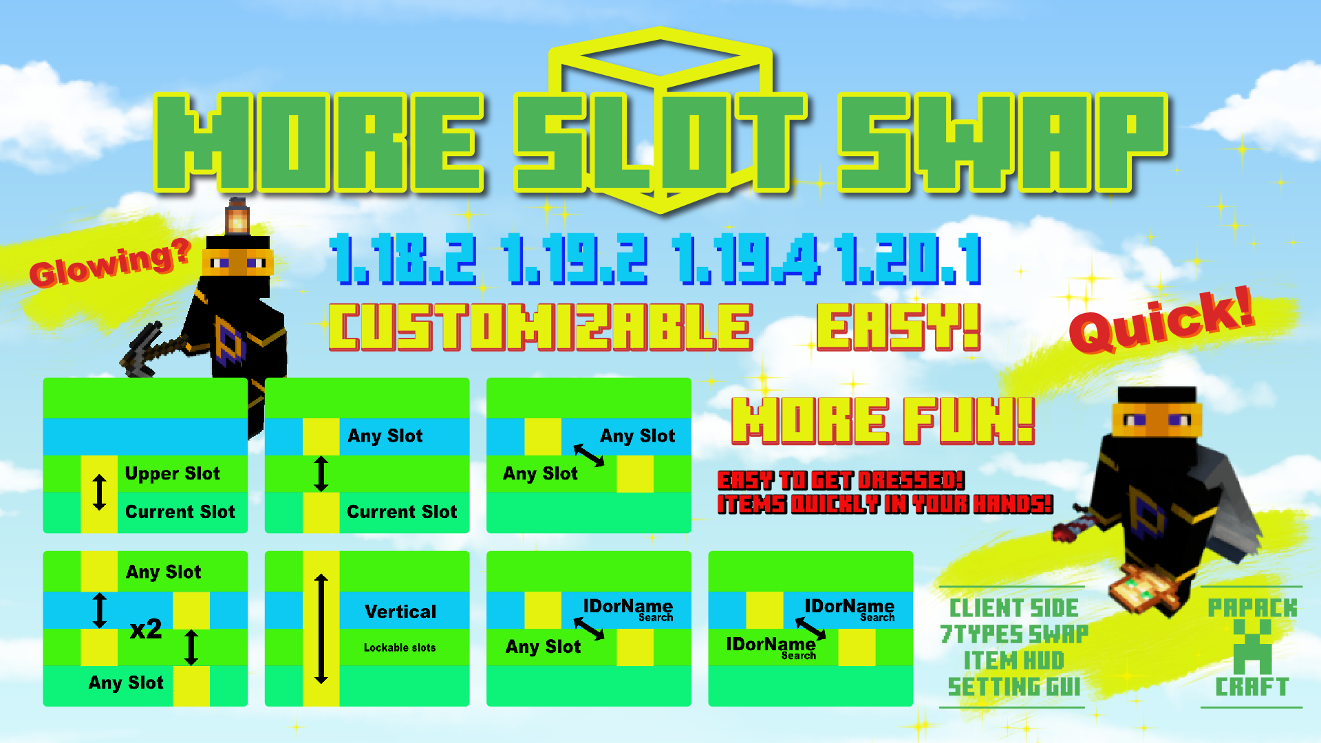 MSS (More Slot Swap) - Gallery - Minecraft Mods - CurseForge