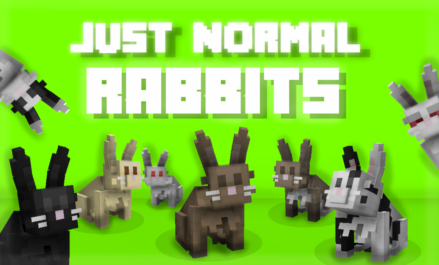 Just Normal Rabbits - Gallery - Minecraft Resource Packs - CurseForge